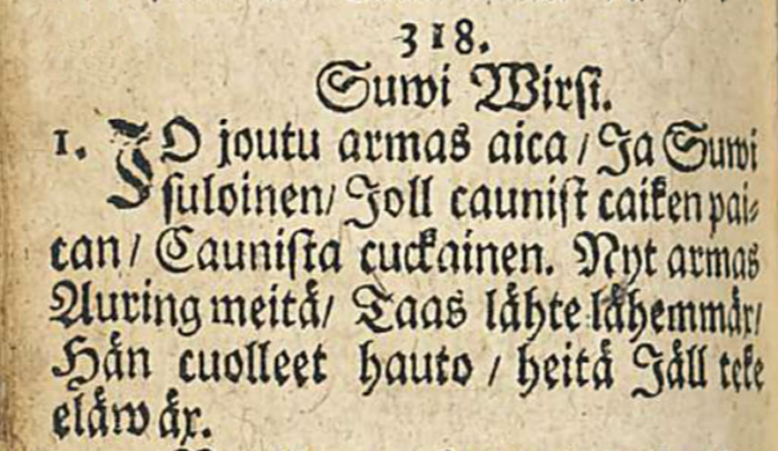 Suvivirsi - Agricola-verkko